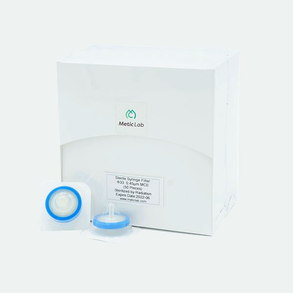 Sterile Syringe Filter PVDF - Meticlab
